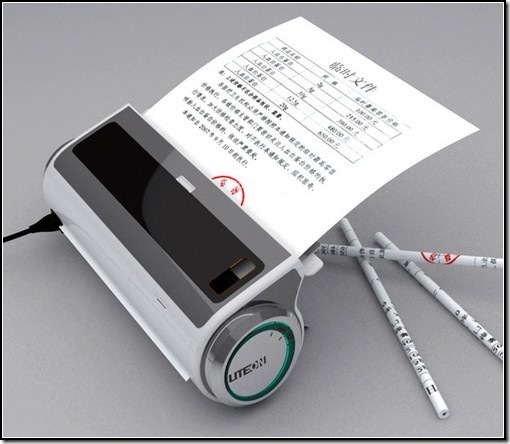 Gadget World: The printer, working from pencil